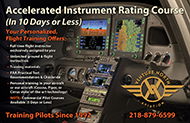 10 Day Accelerated IFR Course | Instrument Rating | Venture North ...
